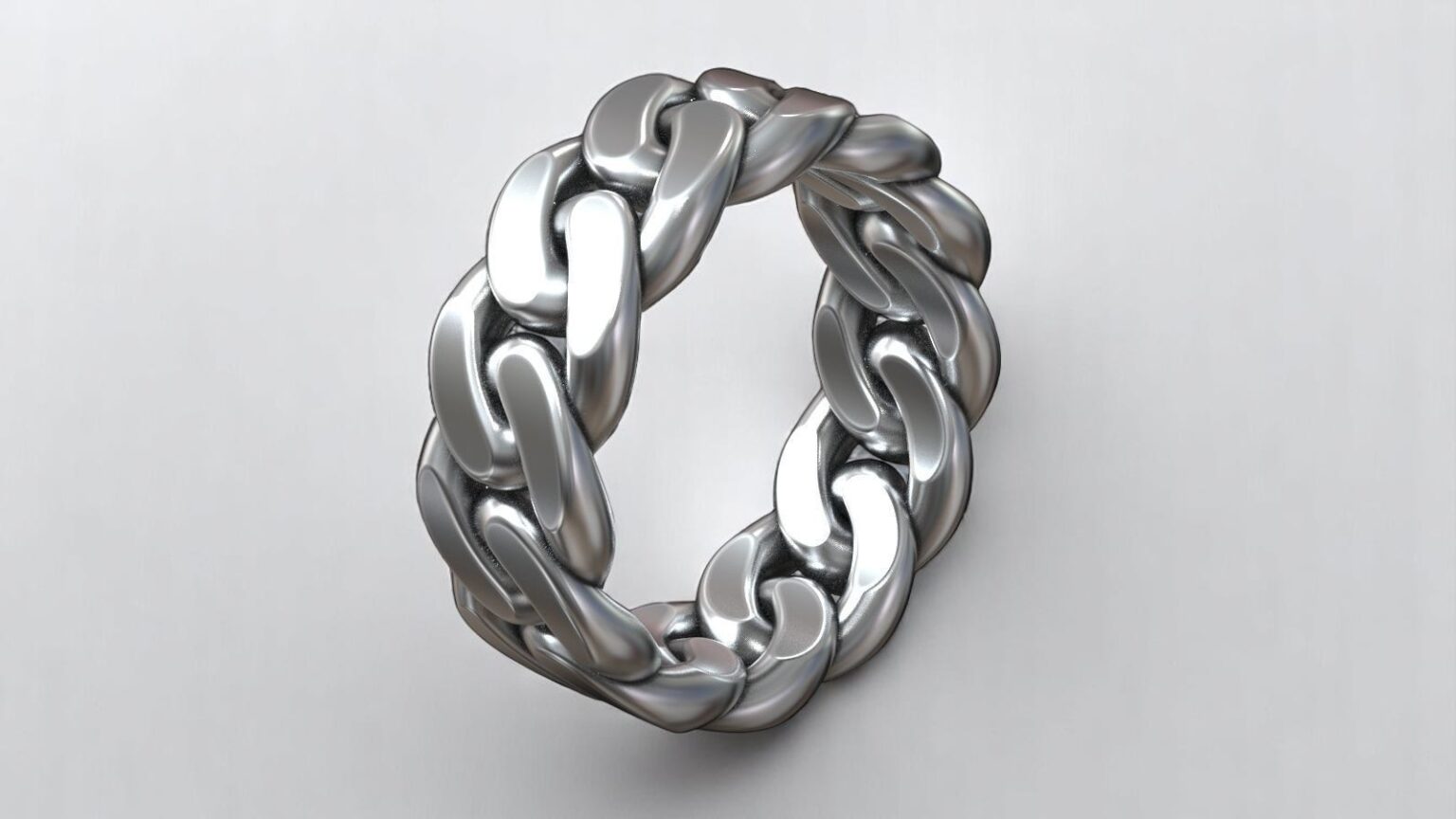 Miami Cuban Link Ring | Solitaire x Alex Armen